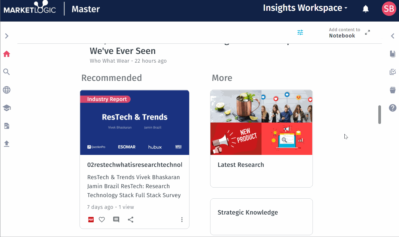 What Is Latest Research Market Logic Knowledge Center What Is Latest Research Market Logic Knowledge Center