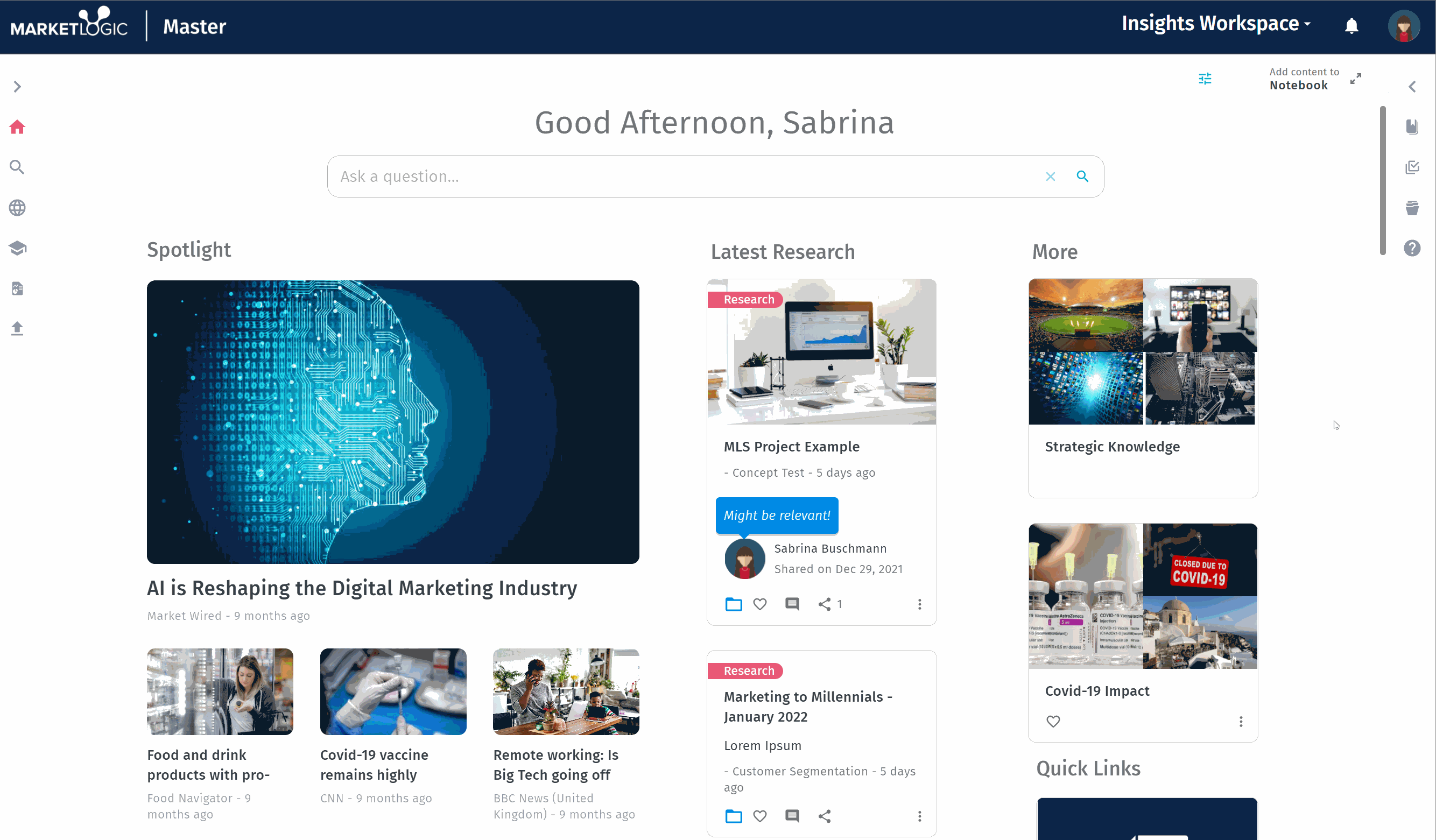 How To Edit A Report Container Market Logic Knowledge Center